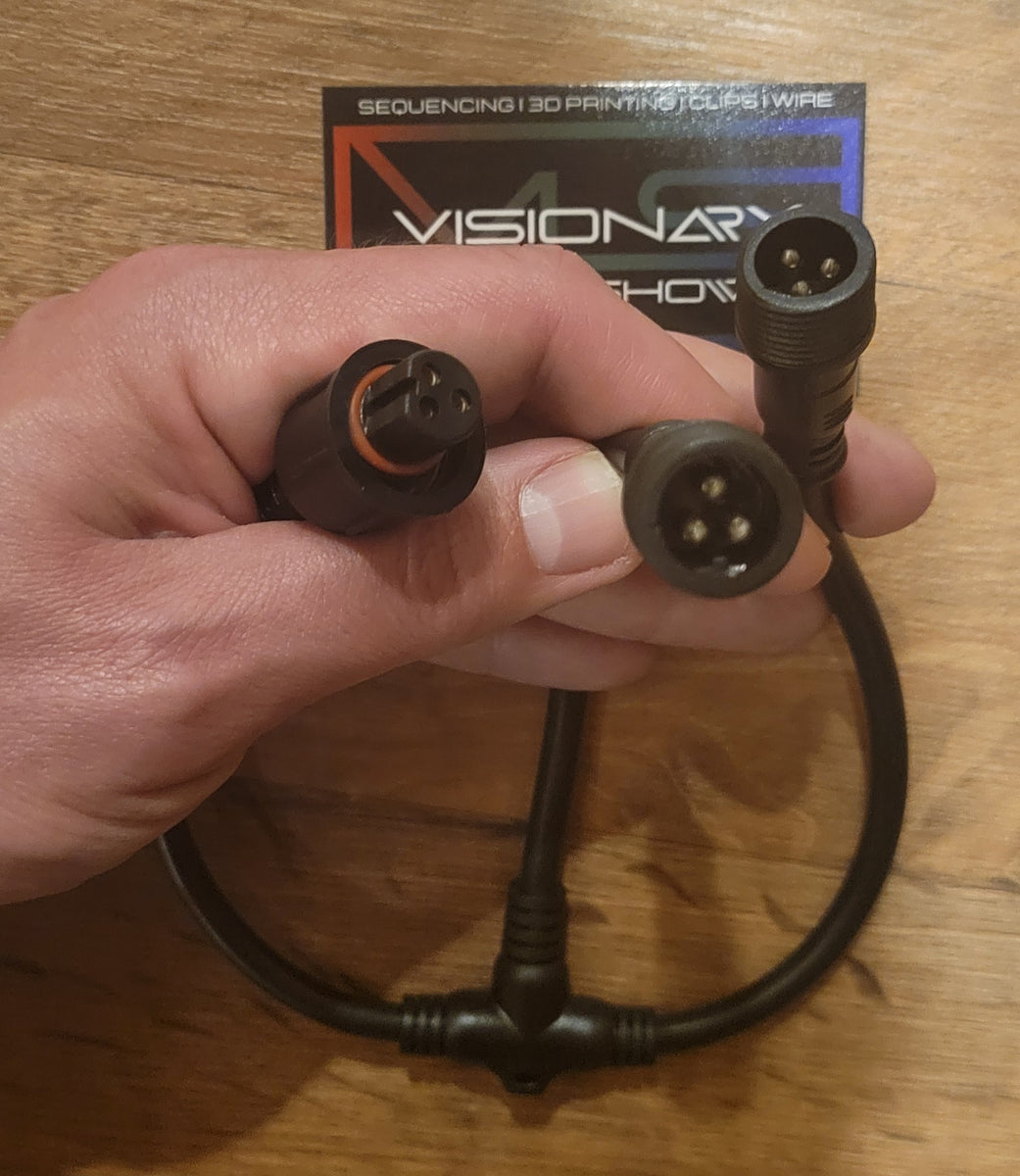 Power Injection Tees – Visionary Light Shows, LLC