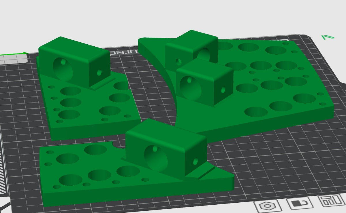 Charlees Props Arch Mounting Kit in WHITE – Visionary Light Shows, LLC